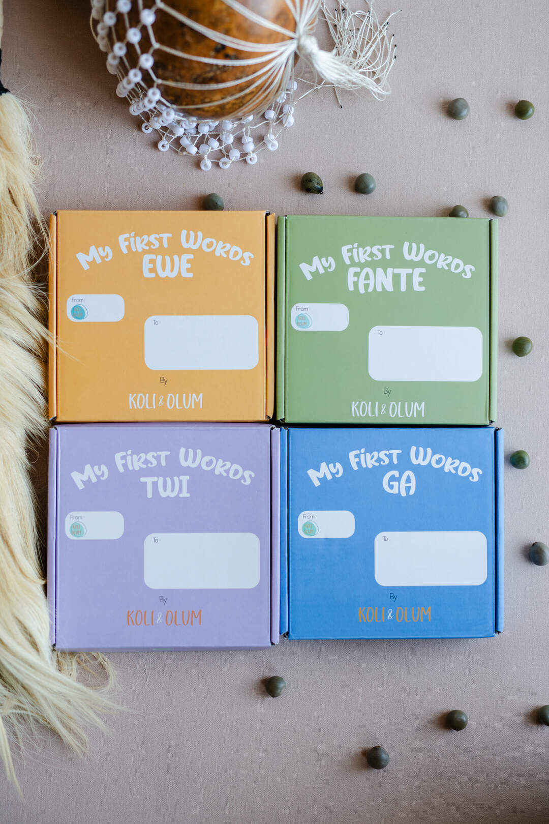 Shop our Ghanaian Languages – KOLI & OLUM